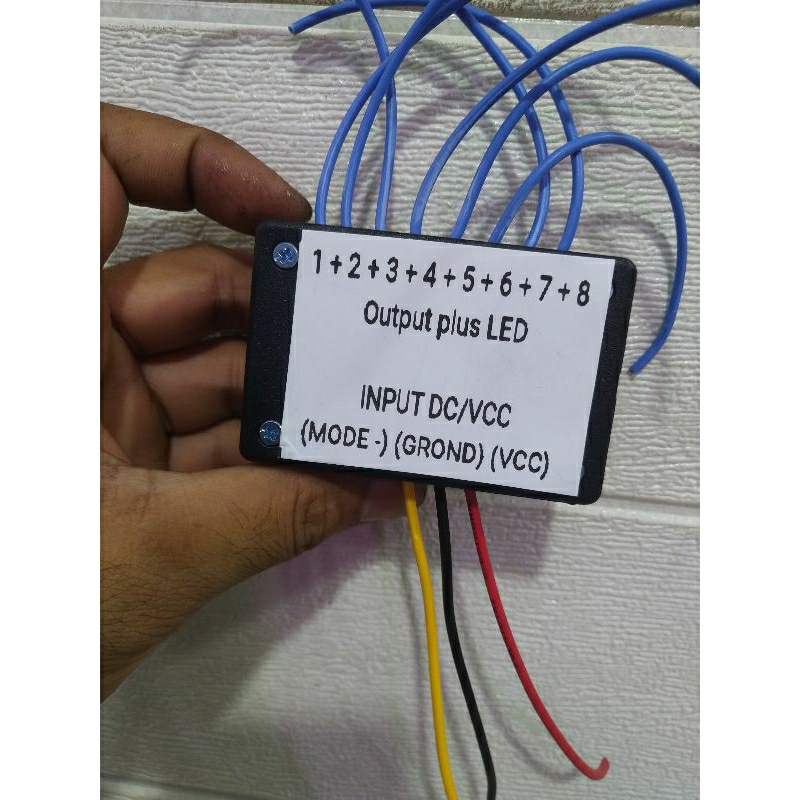 Jual modul matrix 8chanel non relay matrix 8chanel Chanel modul running ...