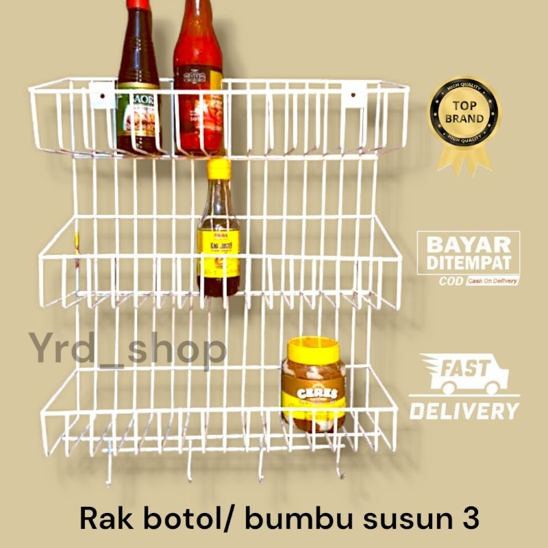 Jual PROMO RAK BESI COATING ANTI KARAT / RAK BOTOL / RAK SHAMPO OLIVE ...
