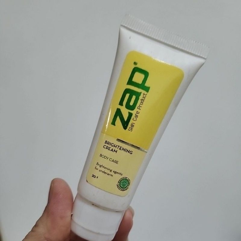 Jual PRELOVED ZAP BRIGHTENING CREAM | Shopee Indonesia