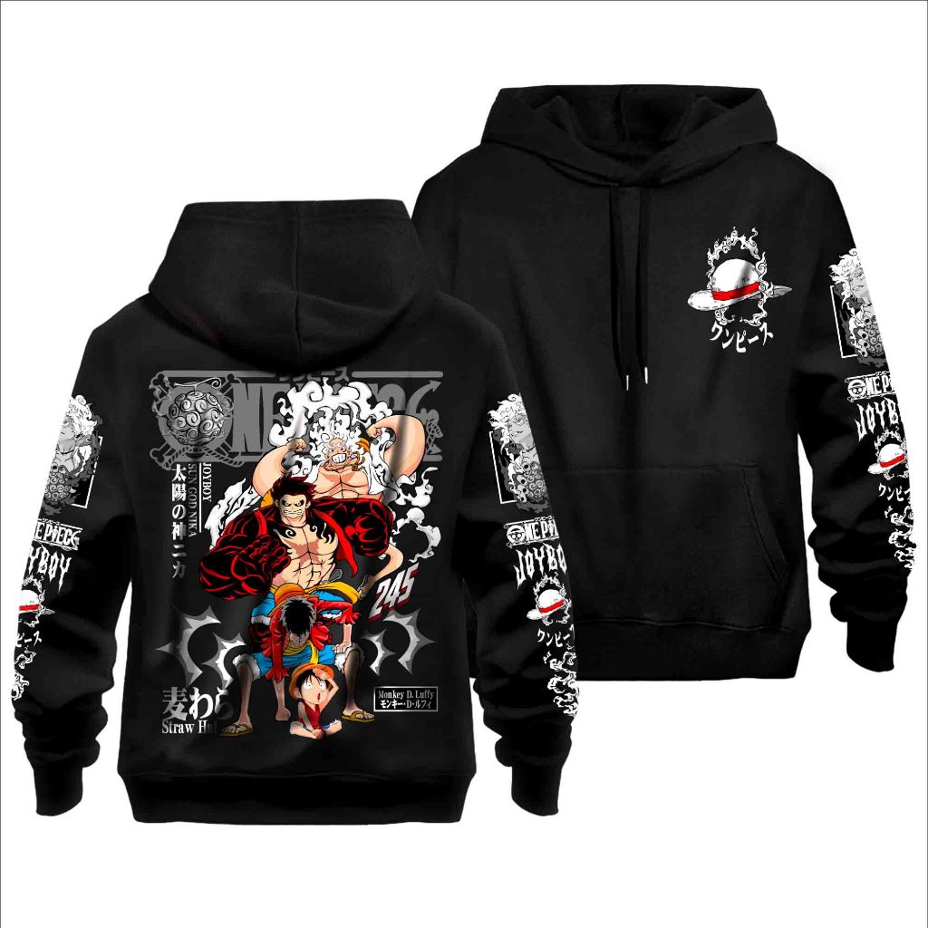Jual AMUBA - Hoodie One Piece Transformasi LUFFY G2 - G4 - G5 SUN GOD ...