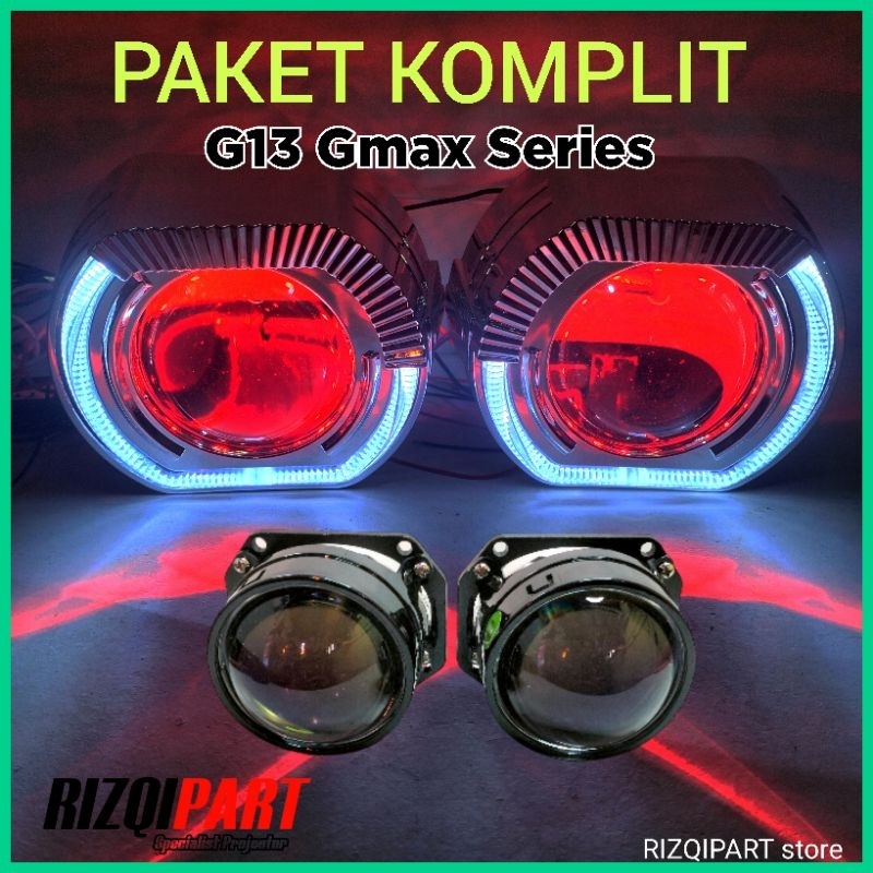 Jual Paket komplit Biled projie Vahid G13 Gmax series | lampu utama ...
