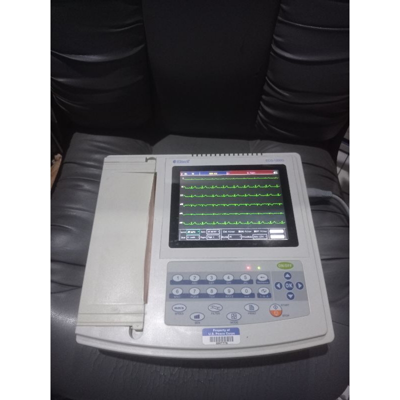 Jual Electrocardiograph Elitech 1200G 12 Channel ECG / EKG 12 Chanel ...