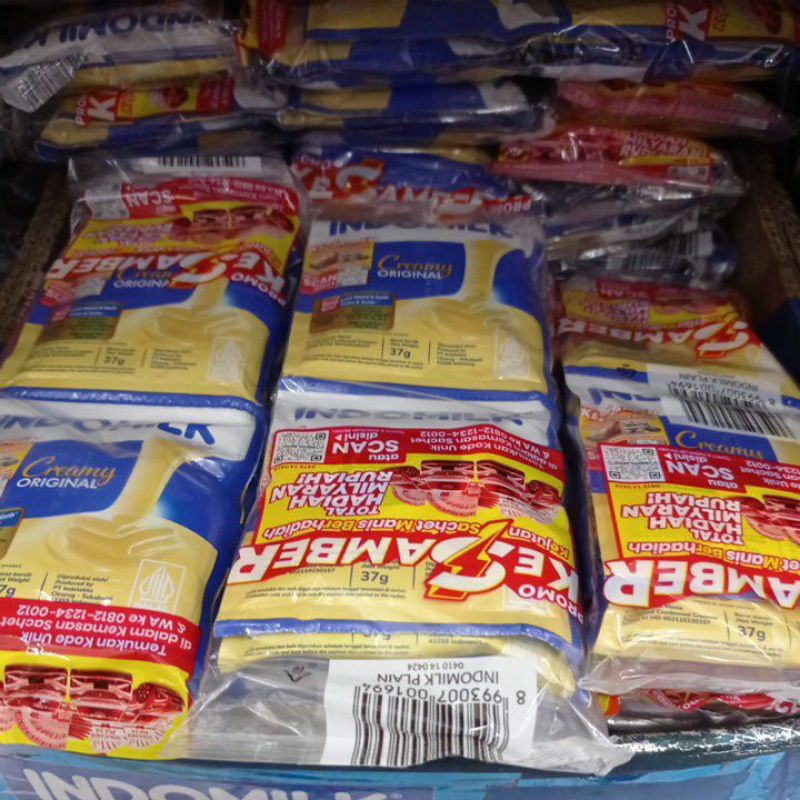 Jual Indomilk skm sachet 6x37 gr putih | Shopee Indonesia