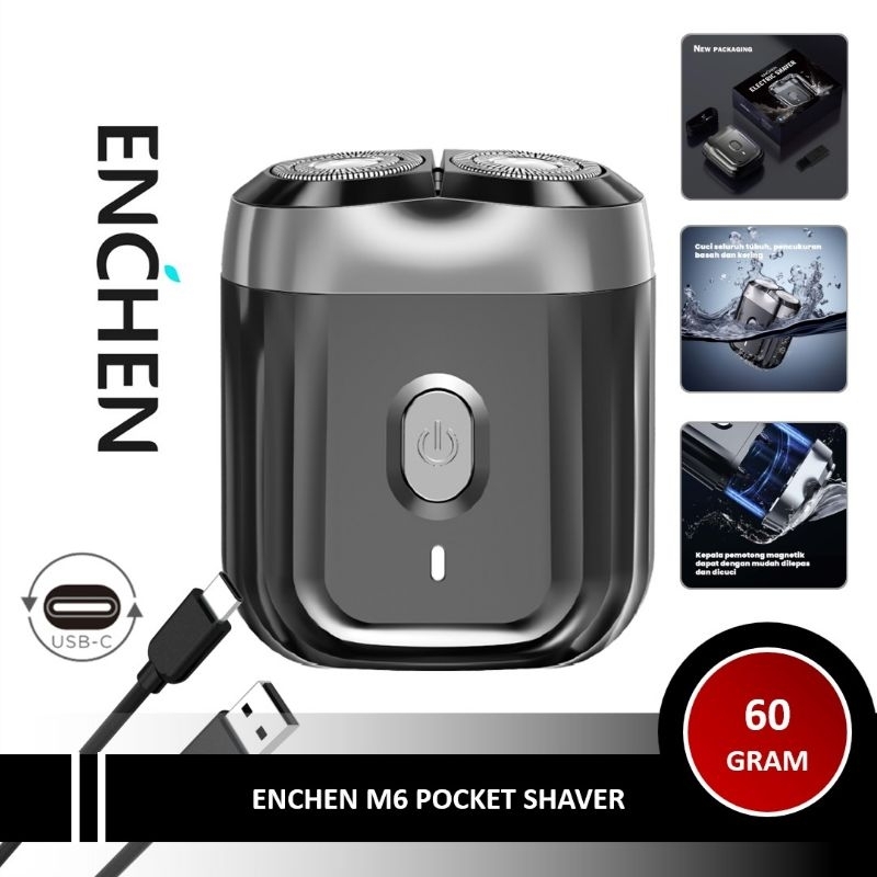 Jual 𝗘𝗻𝗰𝗵𝗲𝗻 𝗠𝗶𝗻𝗶 𝟲 𝗣𝗼𝗰𝗸𝗲𝘁 𝗦𝗵𝗮𝘃𝗲𝗿 𝗘𝗹𝗲𝗰𝘁𝗿𝗶𝗰 | 𝗪𝗮𝘁𝗲𝗿𝗽𝗿𝗼𝗼𝗳 | 𝗧𝘆𝗽𝗲-𝗖 ...