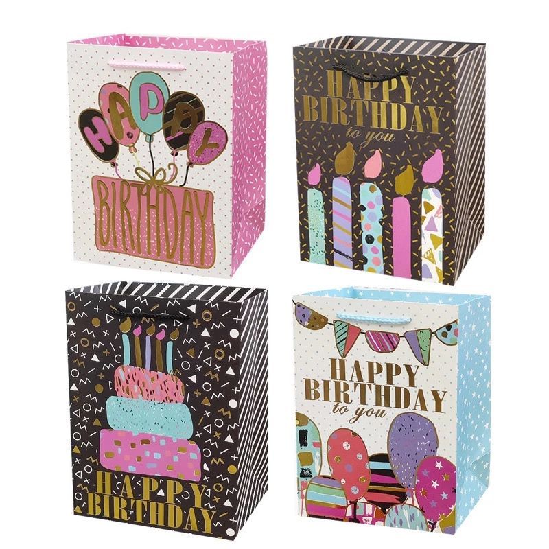 Jual Paper Bag Ultah / Paper Bag Birthday / Kantong Tas Ultah / Goodie ...