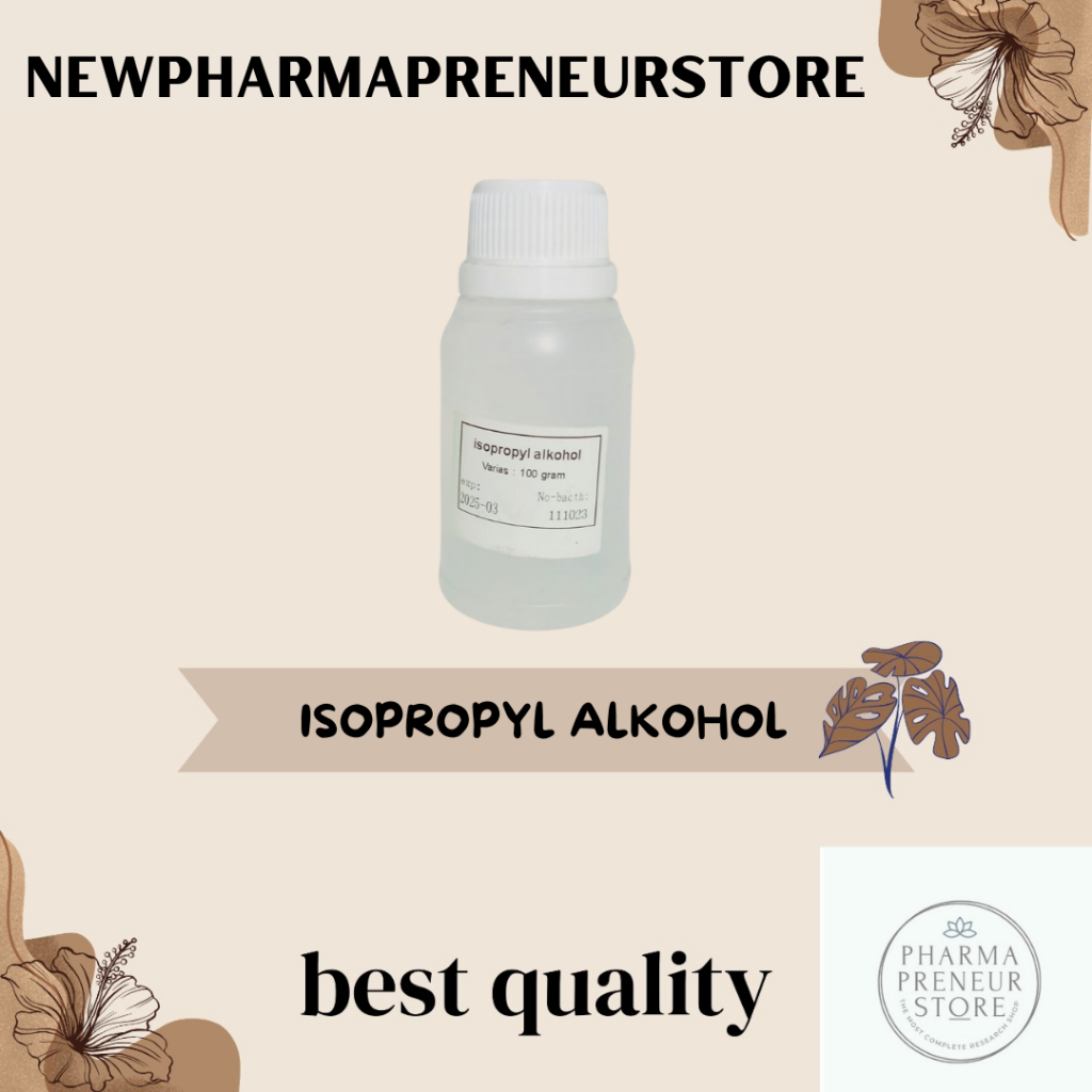 Jual Isopropil Alkohol / Isopropyl Alcohol Best Quality 100 Gram ...