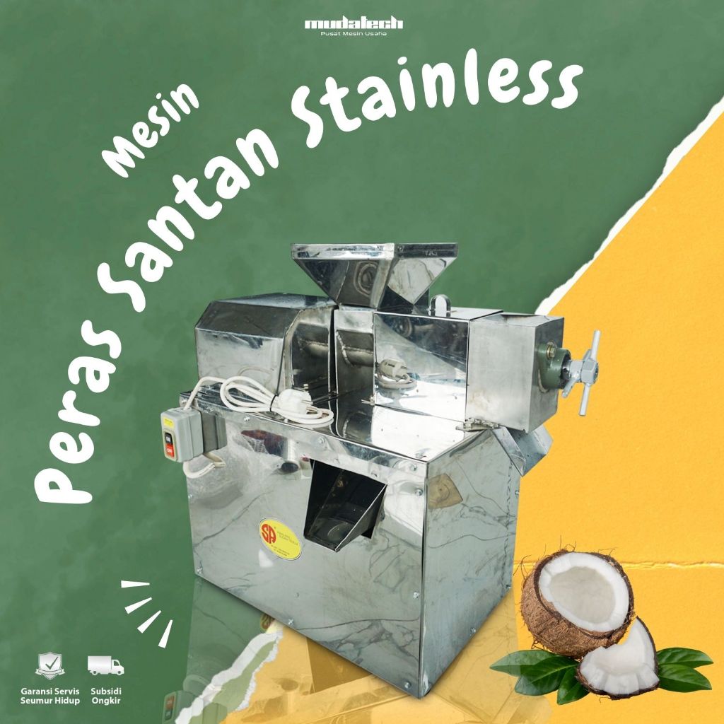 Jual Mesin Peras Santan Kelapa Stainless Alat Peras Kelapa Santan ...