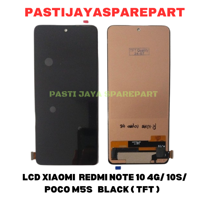 Jual LCD TOUCHSCREEN XIAOMI REDMI NOTE 10 4G / 10S /POCO M5S BLACK ...