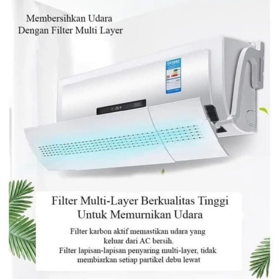 Jual Reflektor Udara Penahan Angin AC Talang AC Akrilic Cover Ac ...
