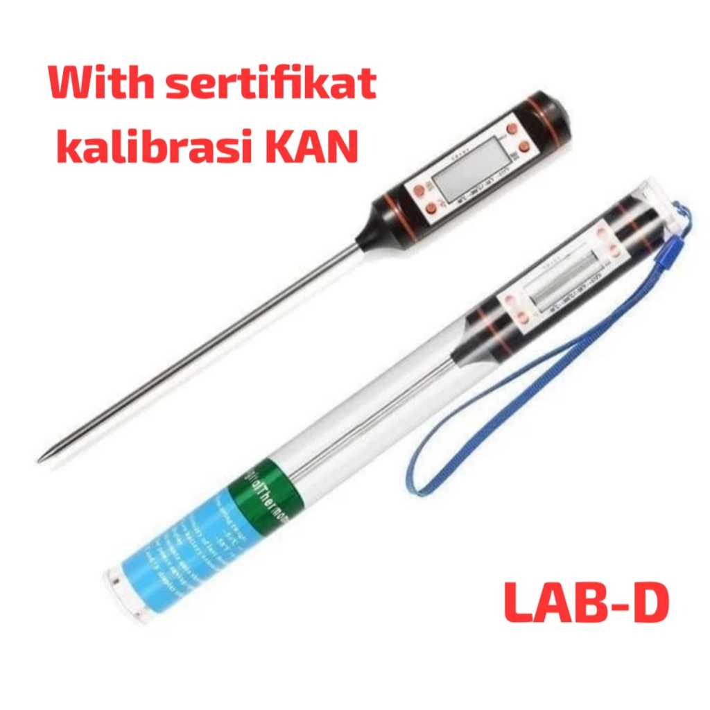 Jual Thermometer Digital Aspal/Beton/Minyak/Daging -50C ¬ 300C Plus ...