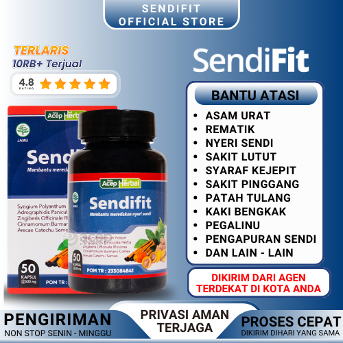 Jual Sendifit Asli Original Obat Nyeri Sendi Asam Urat Rematik Tulang ...
