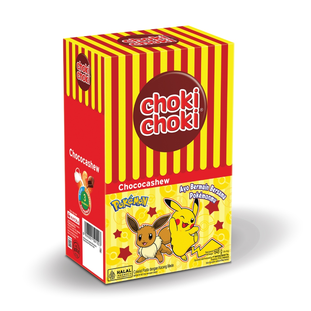 Jual Choki-Choki cashew Pokemon GT 1 box isi 20 @9 gram | Shopee Indonesia