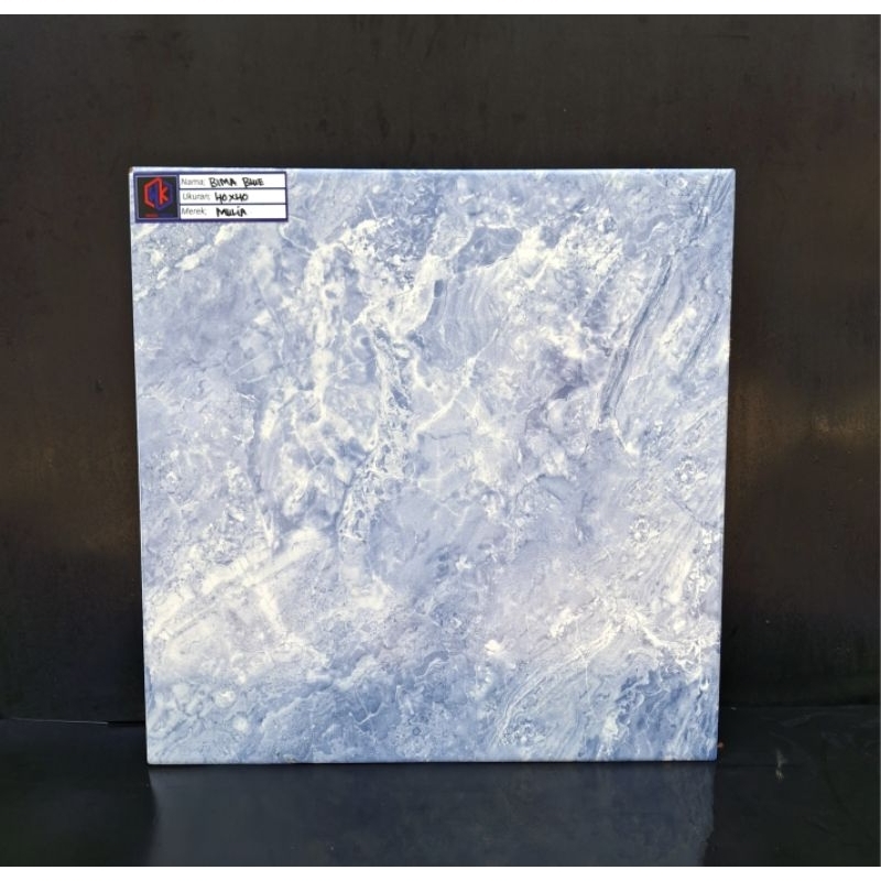 Jual Keramik Lantai 40x40 Bima Blue | Shopee Indonesia