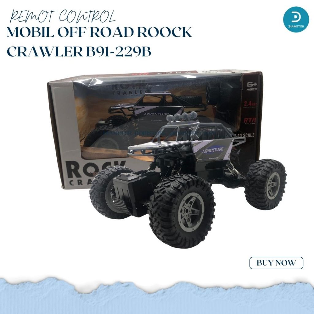 Jual Mobil Remote Control/Mobil Mobilan Offroad roock crawler b91-229b | Shopee Indonesia