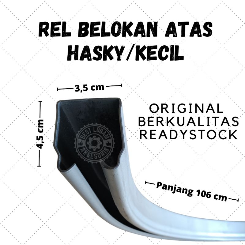 Jual Rel belokan atas pintu besi rel tikungan pintu lipat sliding ...
