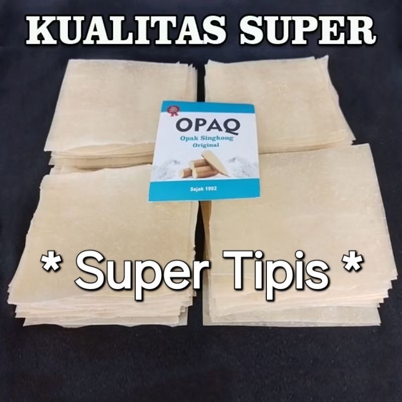 Jual Opak Singkong super tipis gurih renyah potongan persegi kecil ...