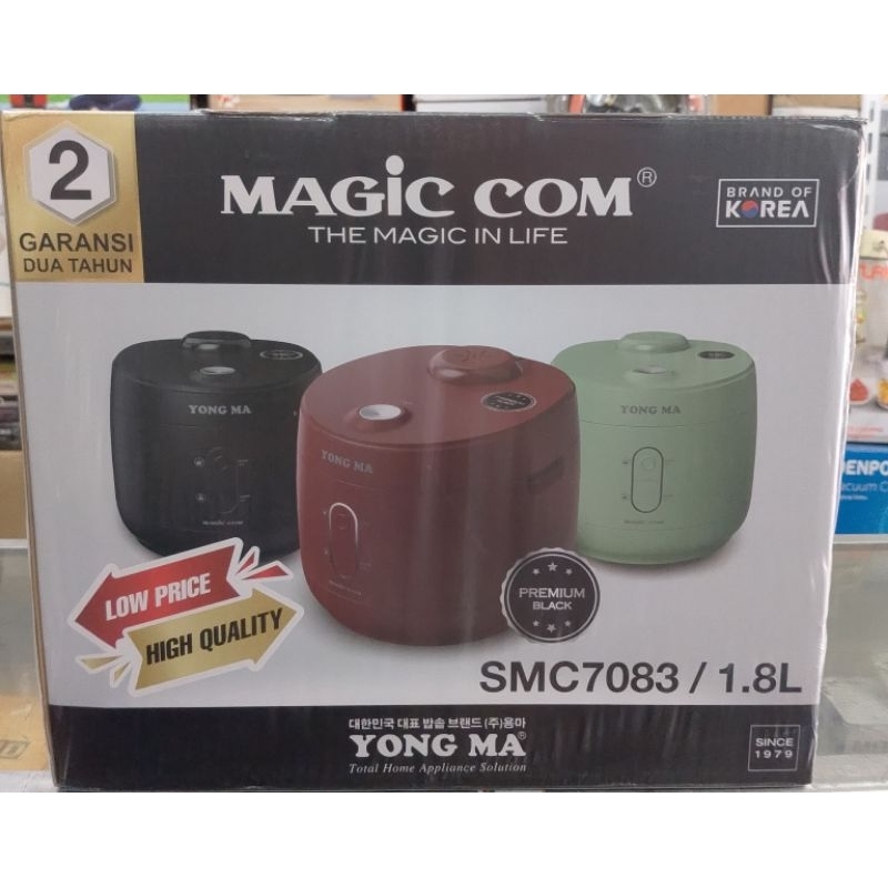 Jual Penanak nasi serbaguna/MAGIC COM YONG MA SMC-7083/1,8 LITER ...