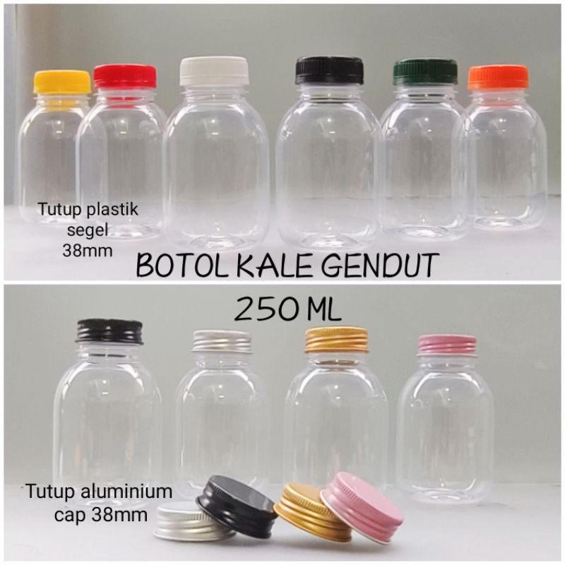 Jual BOTOL KALE GENDUT 250 ML / BOTOL GEMOY 250 ML | Shopee Indonesia