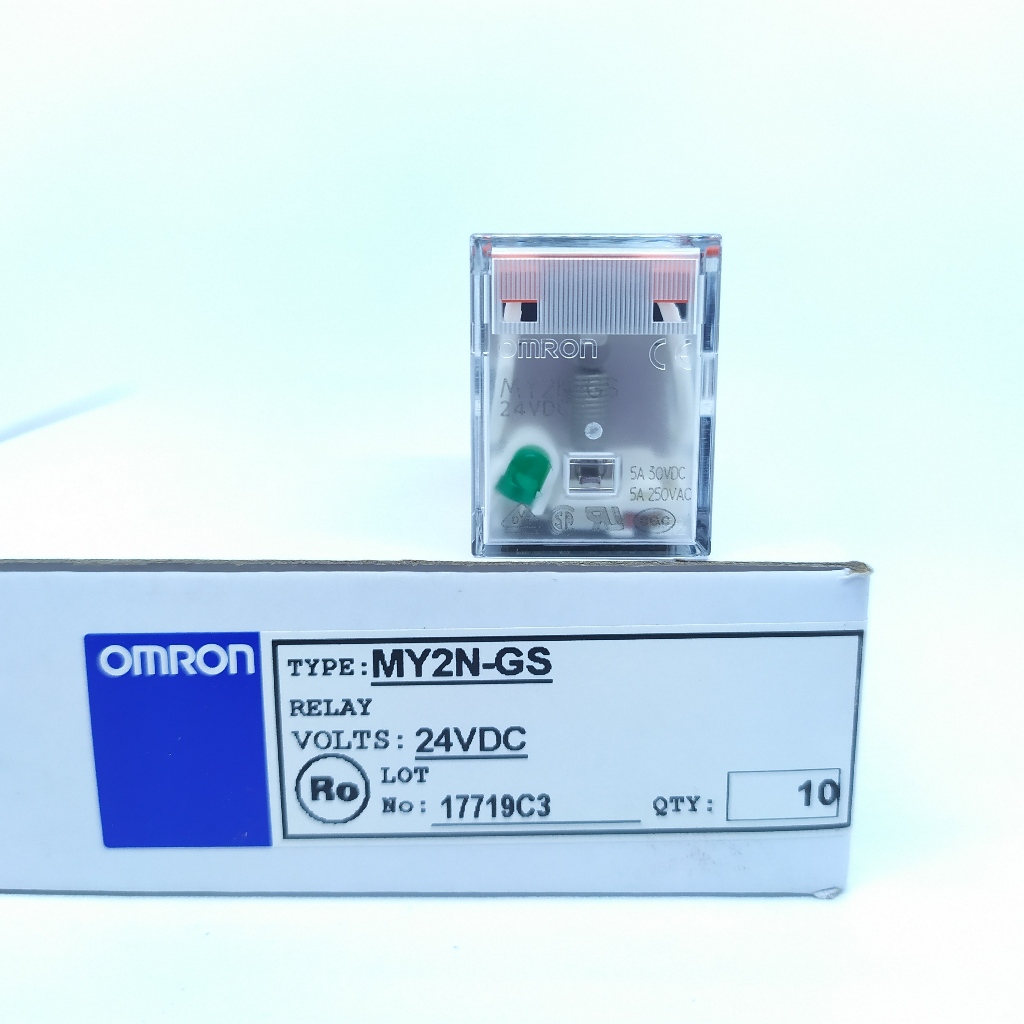 Jual Relay Omron MY2N GS DC 24 Baru dan Ori | Shopee Indonesia