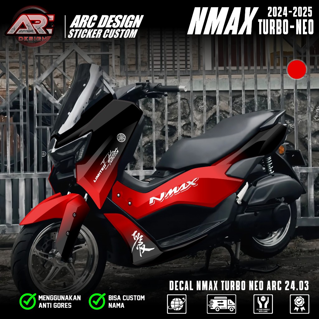Jual (COD PROMO) TERBARU Decal Sticker Yamaha Nmax TURBO NEO 2024 2025 ...