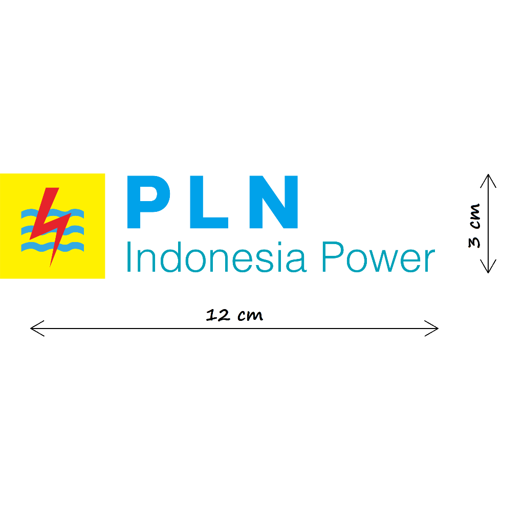 Jual Stiker PLN Indonesia Power Service | Shopee Indonesia