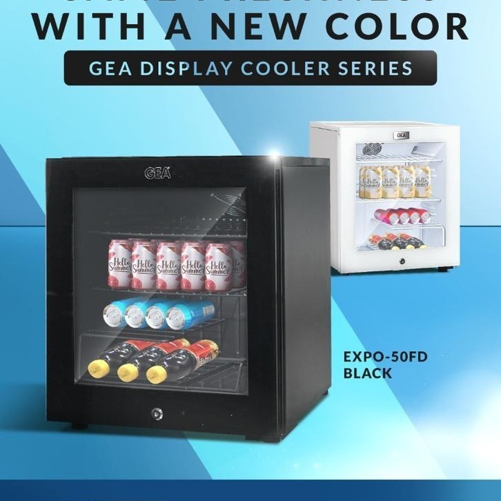 Jual GEA SHOWCASE Portable EXPO 50-FD / 50FD / showcase COOLER mini 52 ...