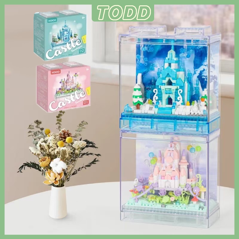 Jual TODD Bricks Kastil Bangunan Architecture Nano Balok Garden ...