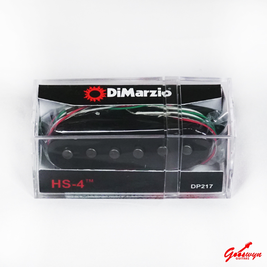 Jual Dimarzio DP217 HS4 (FORMERLY YJM) Strat®, Hum-Canceling Black ...