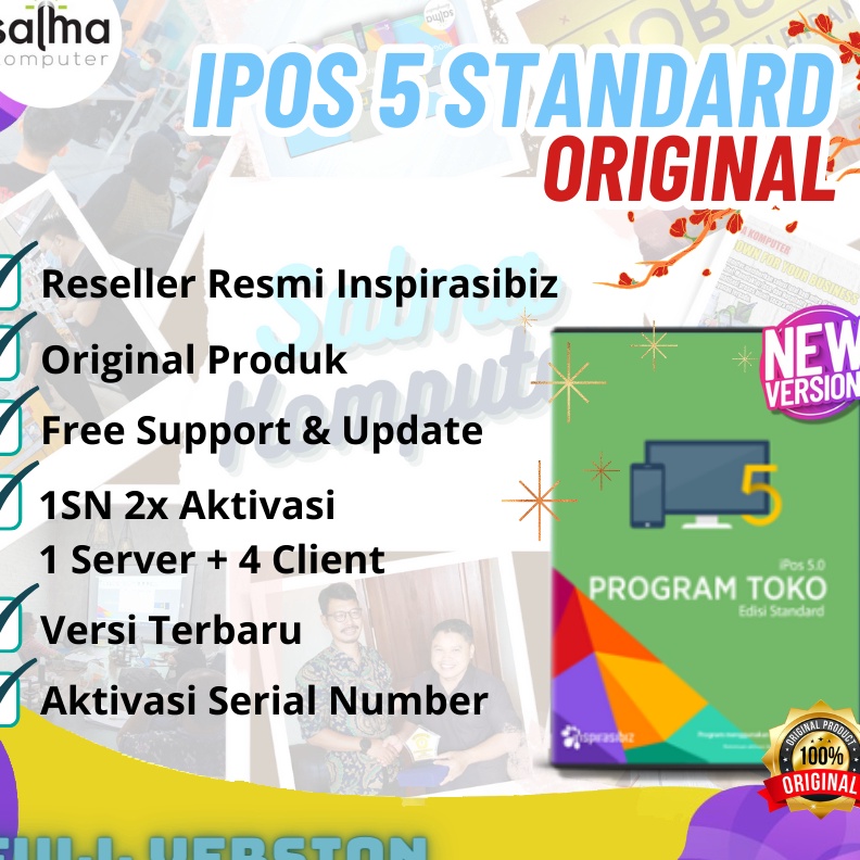 Jual WAH Program IPos 5 Edisi Standar ORIGINAL | Shopee Indonesia