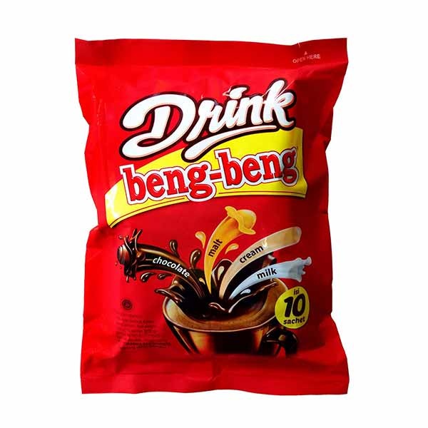 Jual DRINK BENG BENG 30gr MINUMAN BUBUK COKELAT SEDUH SACHET INSTANT ...