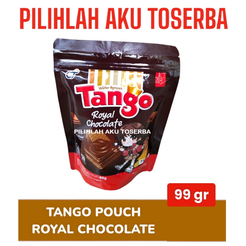 Jual WAFER TANGO POUCH CHOCOLATE 100 gr - (HARGA SATUAN POUCH) | Shopee ...