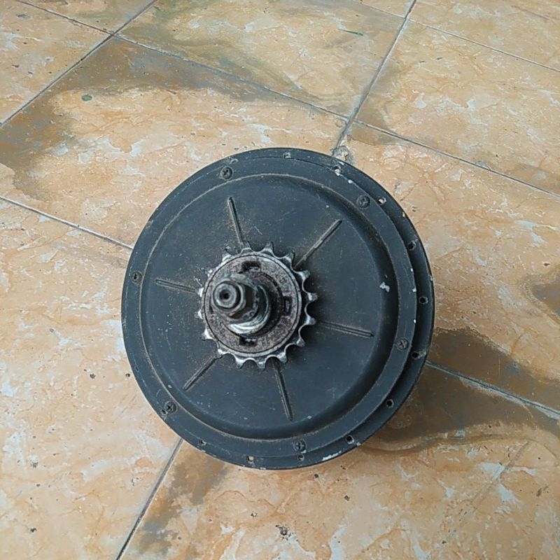 Jual Dinamo sepeda sepeda listrik 2kabel 36volt jenis brushed | Shopee Indonesia