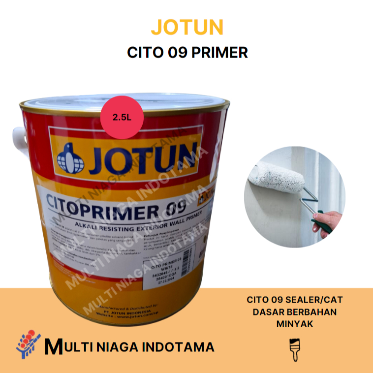 Jual JOTUN CITO 09 PRIMER / CAT DASAR SEALER ANTI ALKALI (2.5L/3.5 KG ...
