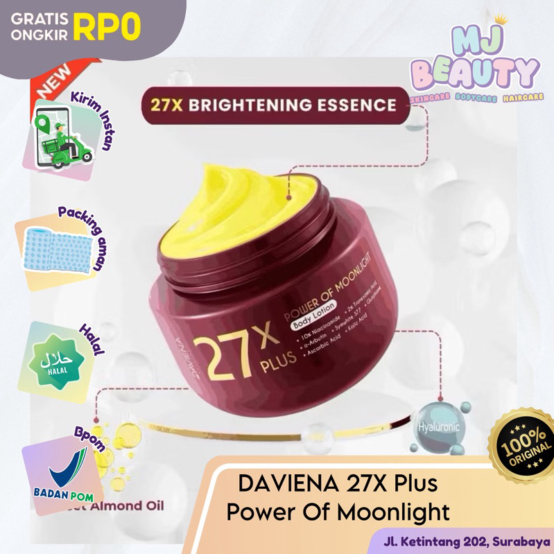Jual ((READY STOCK & KIRIM INSTAN)) DAVIENA 27X Plus Power of Moonlight ...