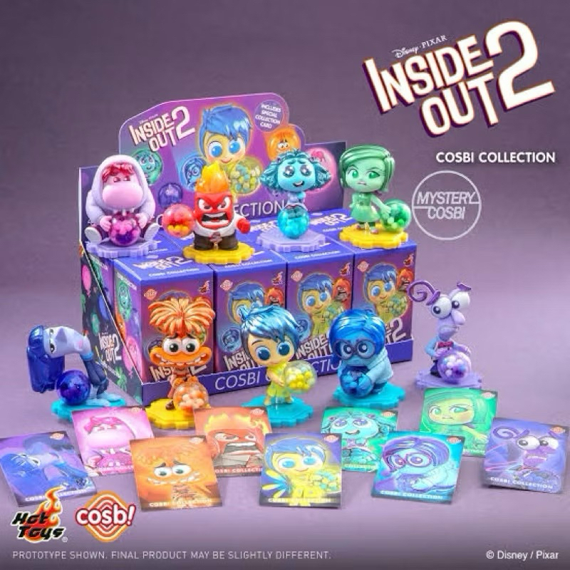 Jual Hot Toys Inside Out 2 Cosbi Cosbaby Blind Box Figure Blindbox ...