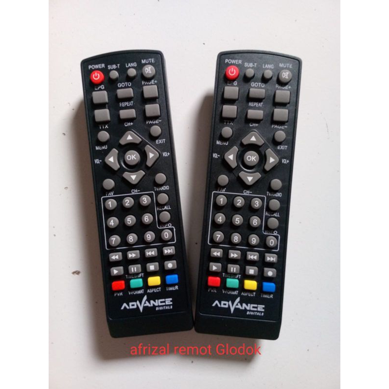Jual REMOTE REMOT STB set top box ADVANCE STB A01 | Shopee Indonesia