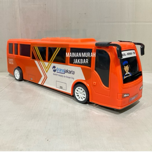 Jual RKC 02041-1 MAINAN ANAK MOBIL BUS TRANSJAKARTA UKURAN BESAR ...