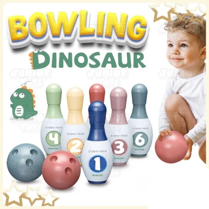 Jual Mainan Anak Bowling Ball Bola Ukuran Besar Edukasi Motif ...