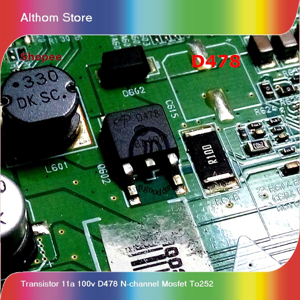 Jual transistor 11a 100v d478 n-channel mosfet to252 | Shopee Indonesia