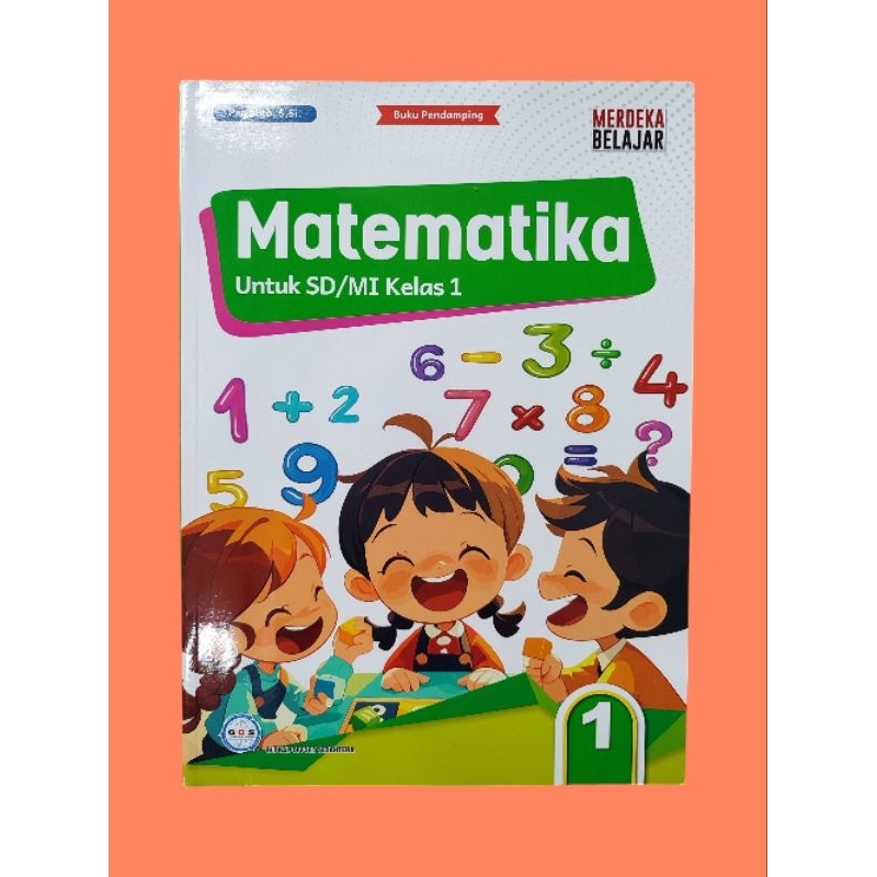 Jual Buku Paket Matematika Kelas 1 SD/MI Kurikulum Merdeka | Shopee ...