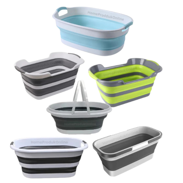 Jual Baskom Ember Lipat Besar Bak Laundry Pel Lantai Cuci Pakaian Kaki ...
