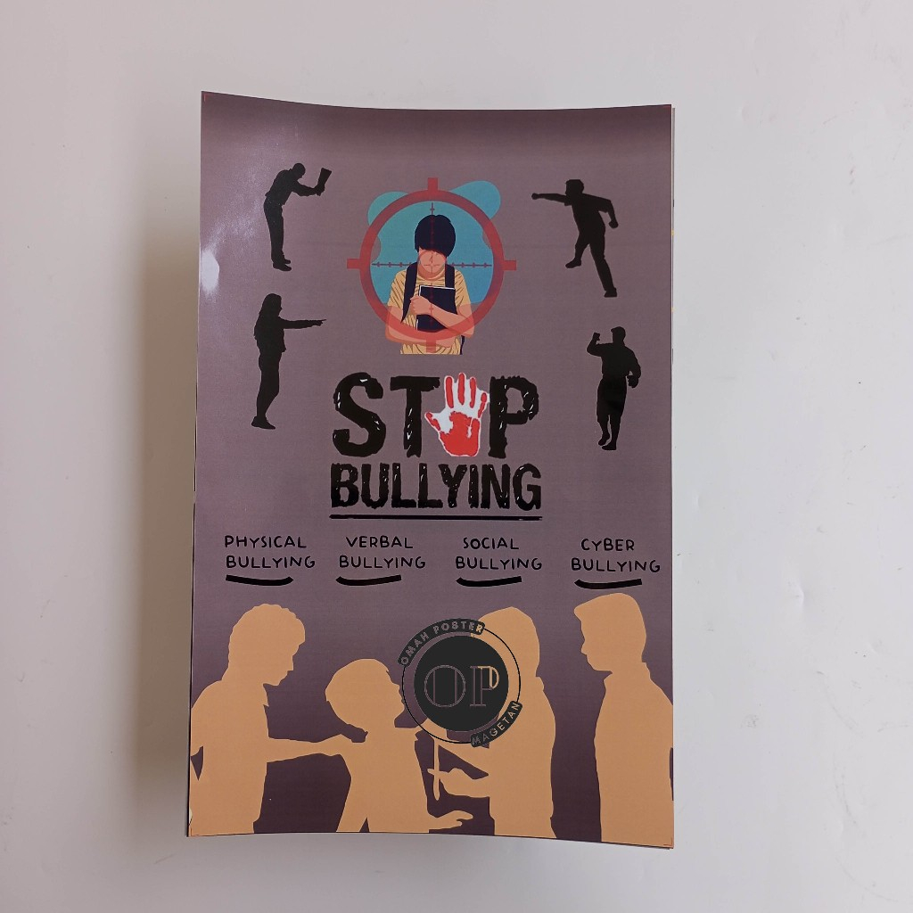 Jual Stiker Stop Bullying - Macam Bullying - Stop Perundungan Sekolah ...