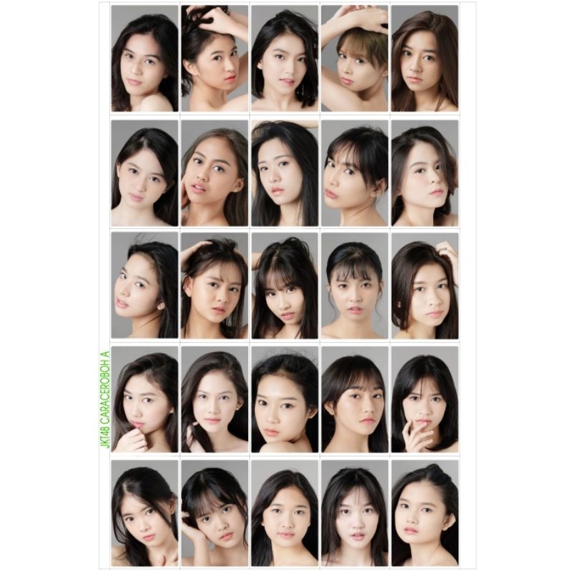 Jual PHOTOCARD Jkt48 x CARA CEROBOH A Set JKT48 X CARA CEROBOH A PC Photocard Isi [25 Pcs ...