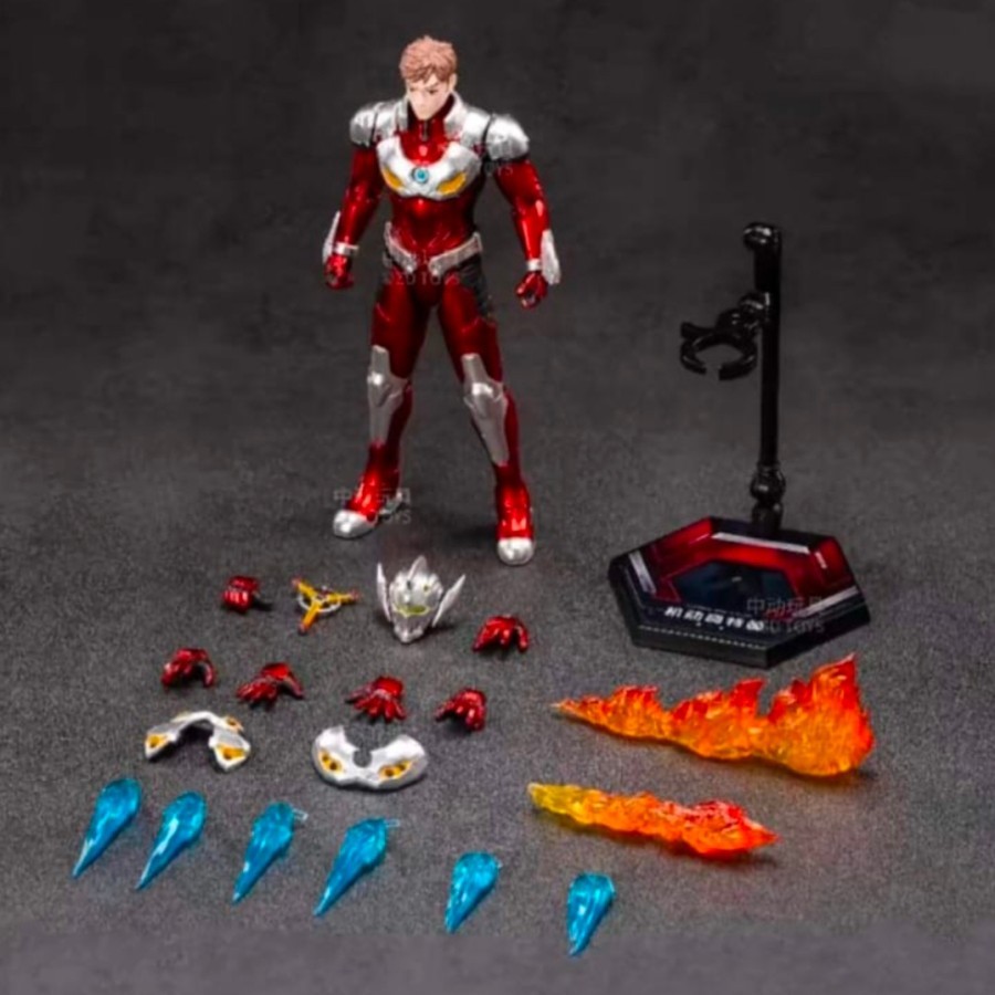 Jual Zd Toys Ultra Ultraman Animated Man Series Original with Weapon ...