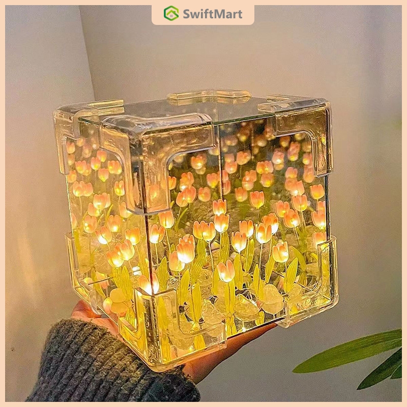 Jual 【Ready】21 Bunga Tulip Lampu Malam Bunga Tulip / Lampu Malam Led ...