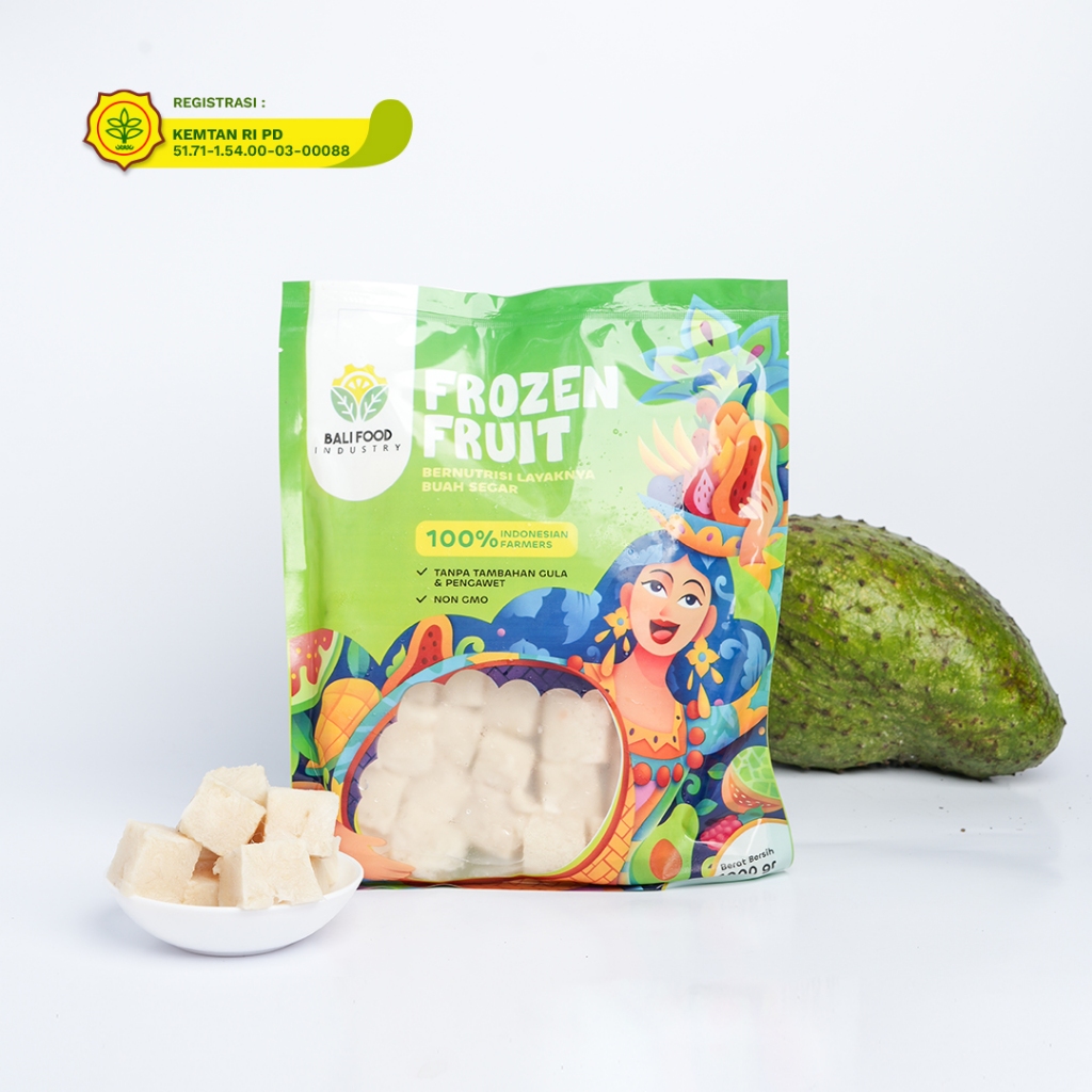 Jual Sirsak Beku / Soursop Frozen Buah Beku by Bali Food Industry ...