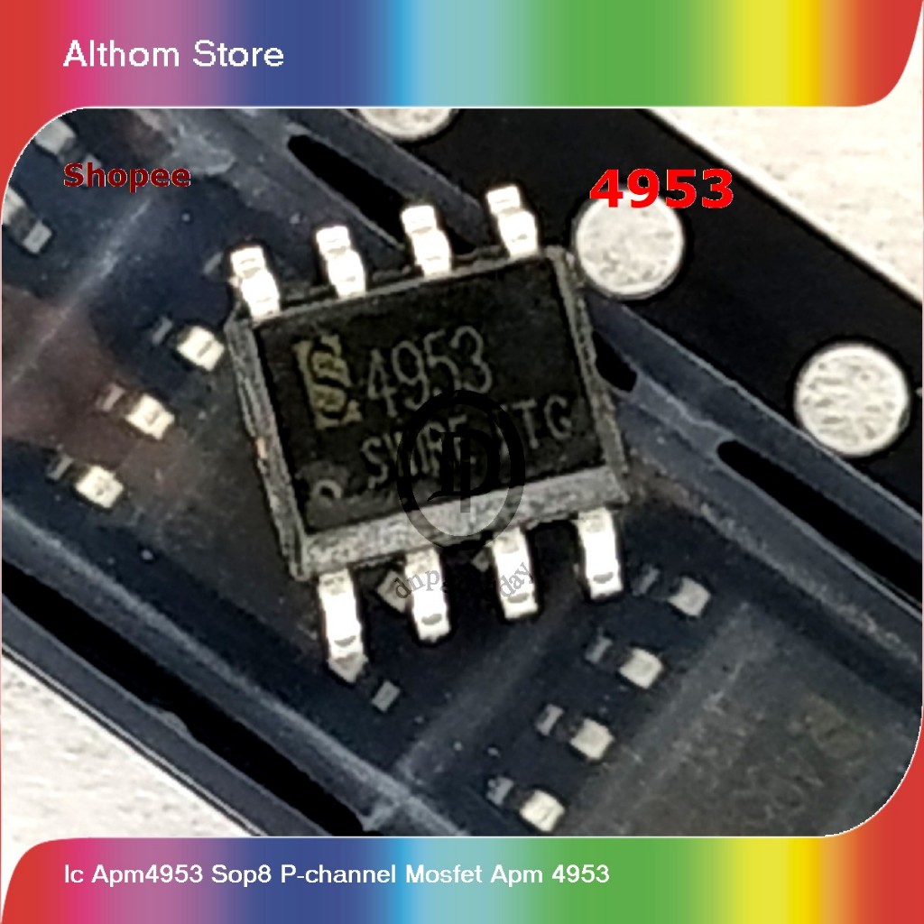 Jual ic apm4953 sop8 p-channel mosfet apm 4953 | Shopee Indonesia