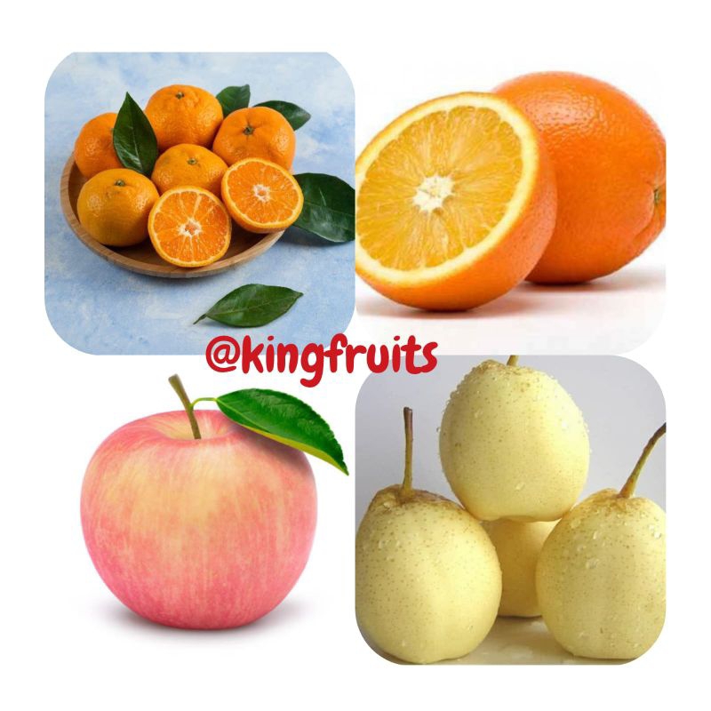 Jual buah pir, apel, jeruk mandarin, belimbing, mangga manalagi(1 Buah ...