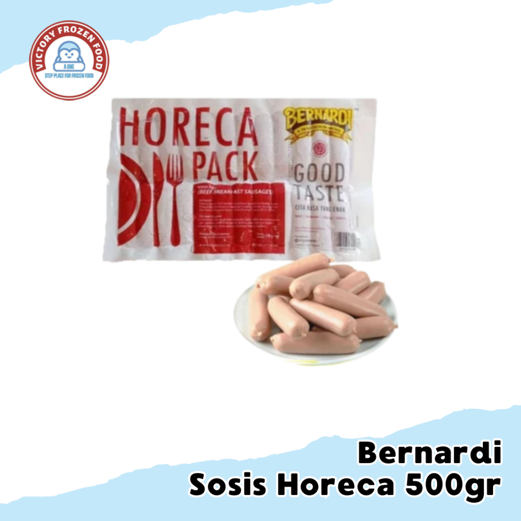 Jual Sosis Bernardi Horeca 500gr/Beef Sausage Horeca Bernardi/Victory ...