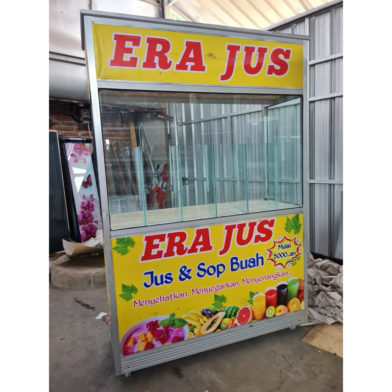 Jual booth gerobak jualan jus ice! | Shopee Indonesia
